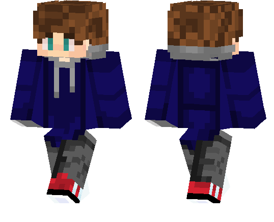Boy With Scarf | Minecraft PE Skins