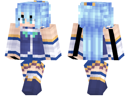 Aqua | Minecraft PE Skins