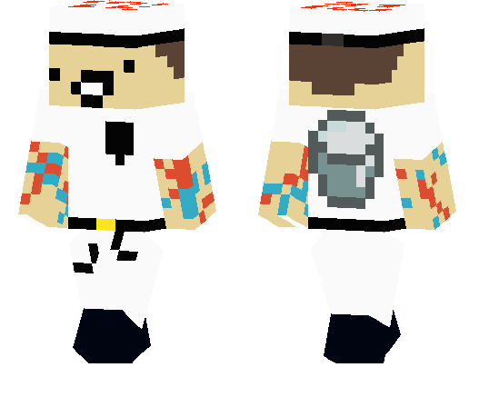 Derpy Milk Man | Minecraft PE Skins