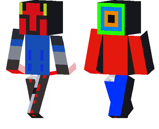 Original Cross Smiling Skin | Minecraft PE Skins