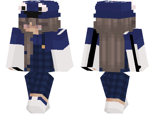 Girl with Cap | Minecraft PE Skins