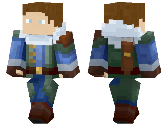 Hoodless Tundra Archer | Minecraft PE Skins