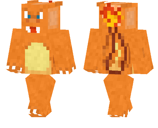 Charizard Minecraft Skin Pokemon Edition Skins For Minecraft PE