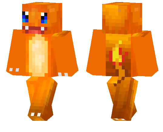 Charmander | Minecraft PE Skins