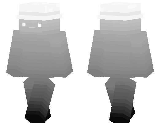 Grey gradient | Minecraft PE Skins