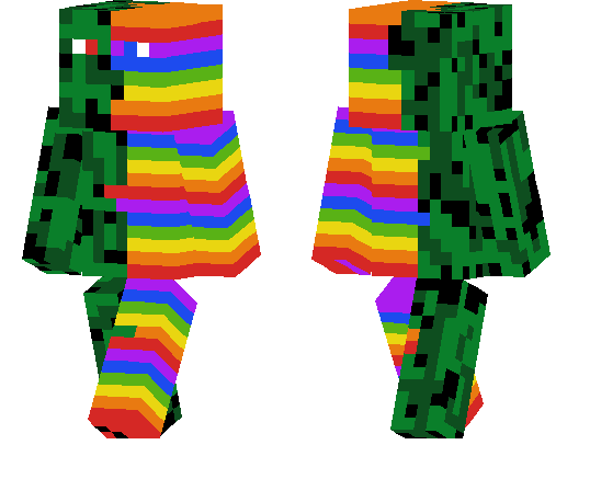 Corrainbow (Corrupting Rainbow) | Minecraft PE Skins
