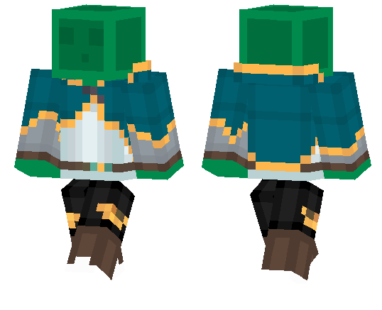 Slime Adventurer | Minecraft PE Skins
