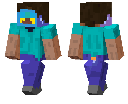 Crazy and Funniest Steve Ever | Minecraft PE Skins