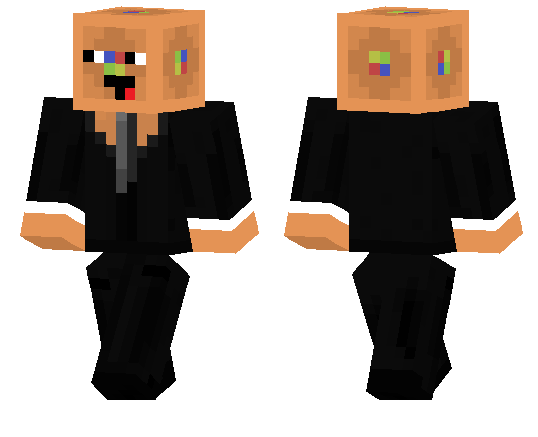 Command Block Skin | Minecraft PE Skins