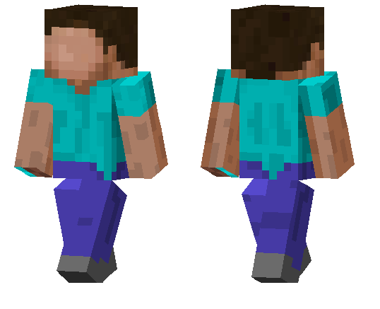 Faceless Steve | Minecraft PE Skins