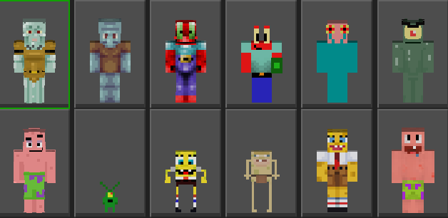 Spongebob Skin Minecraft Skins Spongebob Skin Skins For Minecraft Pe
