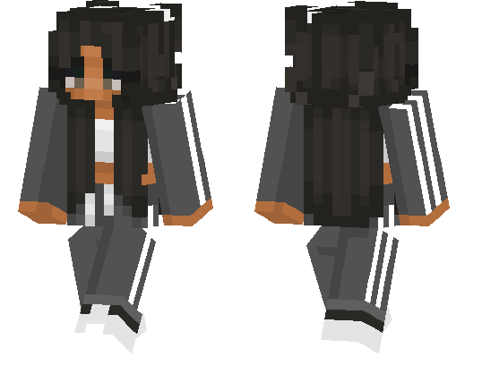 Cute Lazy Girl | Minecraft PE Skins