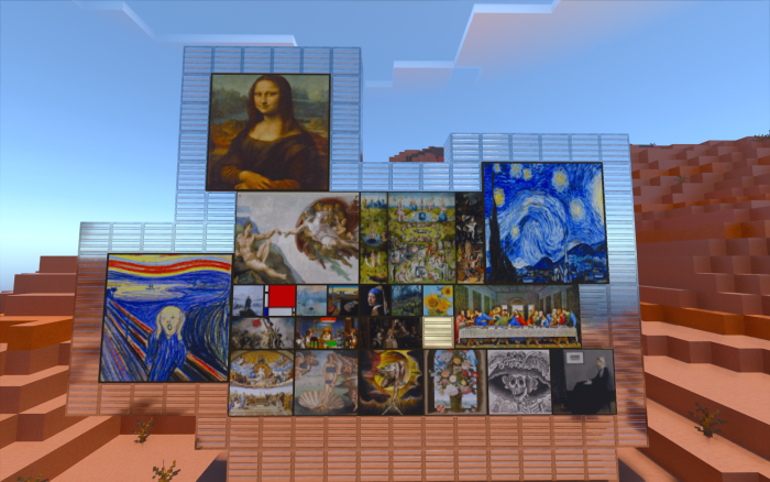Minecraft Paintings Texture Pack