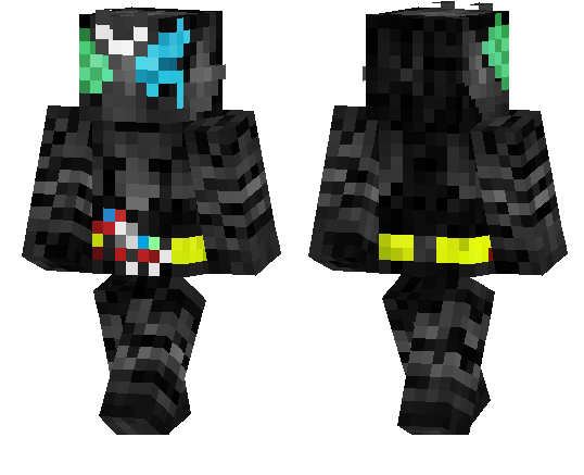 Build Black Hazard Kaizoku Densha | Minecraft PE Skins