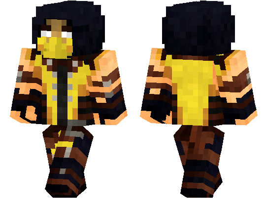 Scorpion (MKX) | Minecraft PE Skins