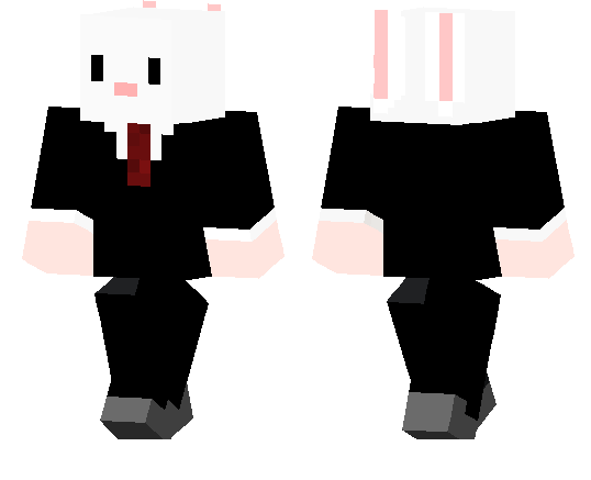 Tuxedo Rabbit | Minecraft PE Skins