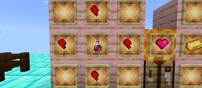 HEART BIT Addon Minecraft Mod