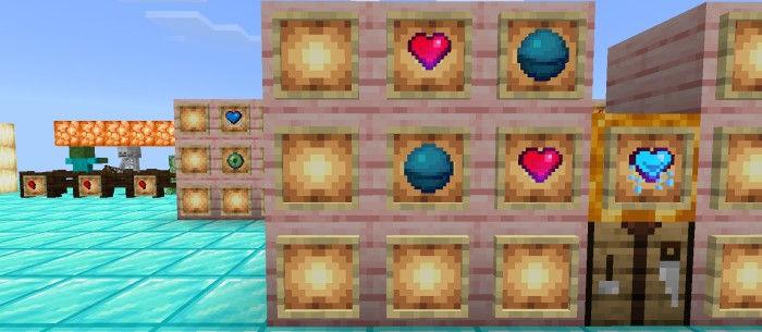 HEART BIT Addon Minecraft Mod