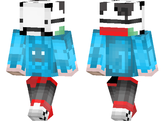 Blue Dream Skin | Minecraft PE Skins