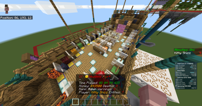 Kittys SkyGen Map! V3.5 - Minecraft Bedrock Maps - CurseForge