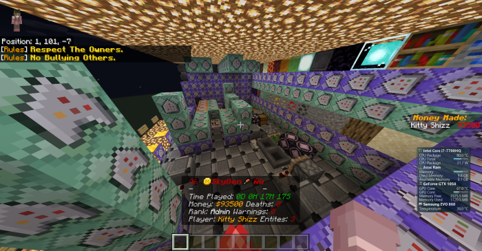 Kittys SkyGen Map! V3.5 - Minecraft Bedrock Maps - CurseForge