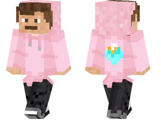 Pink Hoodie | Minecraft PE Skins