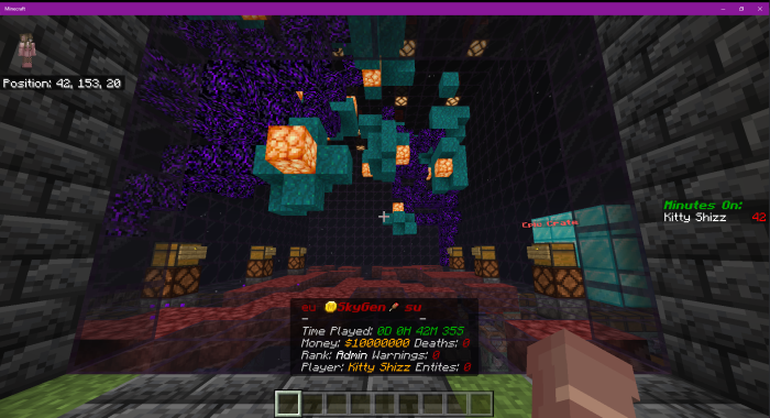 Kittys SkyGen Map! V3.5 - Minecraft Bedrock Maps - CurseForge