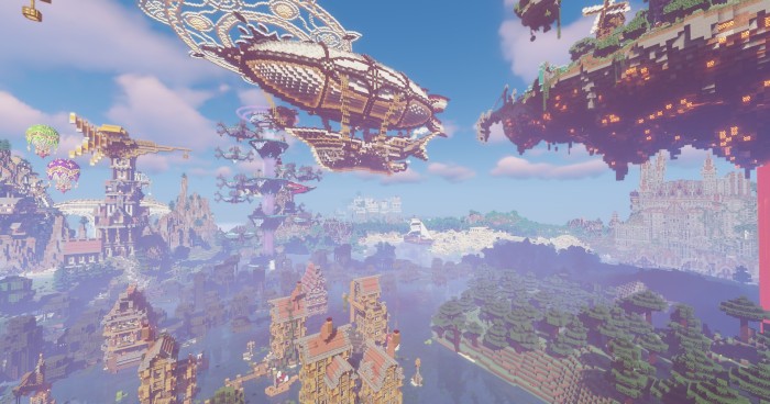 Fantasy Medieval City Minecraft Fantasy Medieval | Minecraft PE Maps