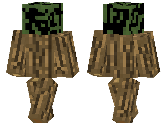 TreeMan Variant 1 | Minecraft PE Skins