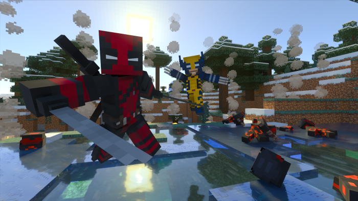 Deadpool & Wolverine Addon - Clash of the Anti-Heroes! | EL SANDO - Minecraft Bedrock Addons ...