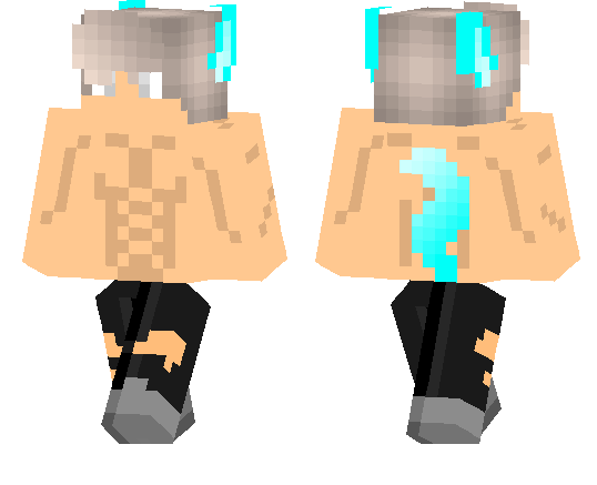 Wolf Boy Minecraft Skinn WereWolf Adidas Boy Player Skin NovaSkin