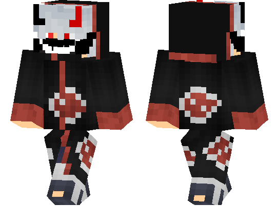 Akatsuki Demon | Minecraft PE Skins