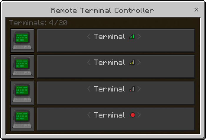 Storage Terminal - Minecraft Bedrock Addons - CurseForge
