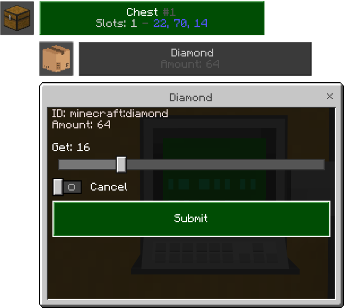 Storage Terminal - Minecraft Bedrock Addons - CurseForge