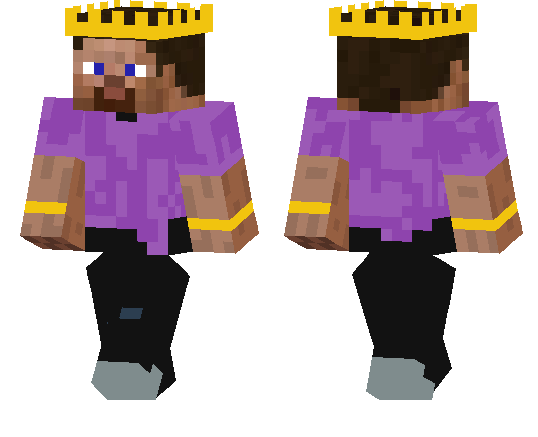 King Steve! | Minecraft PE Skins