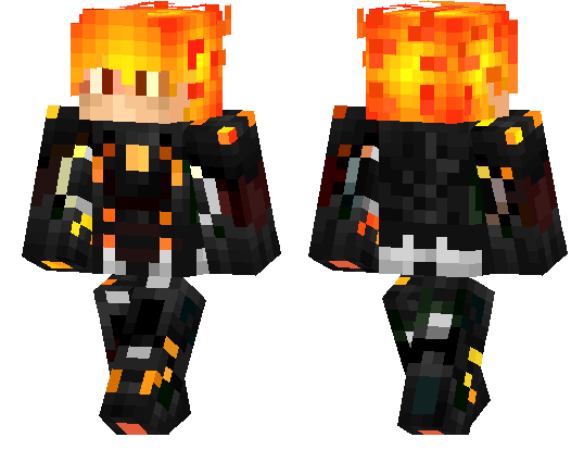 Fire Boy | Minecraft PE Skins