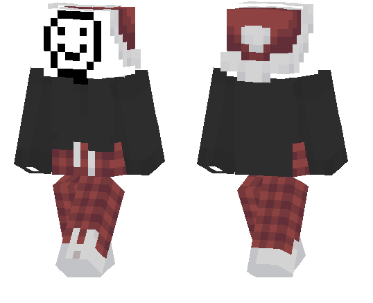 Red Smile | Minecraft PE Skins