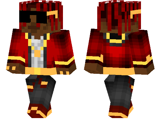 Iced Out Rapper Skin | Minecraft PE Skins