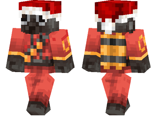 Pyro Christmas | Minecraft PE Skins