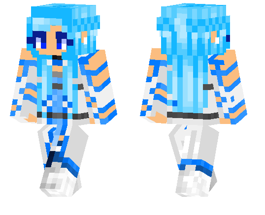 Asuna Yuuki Skin | Minecraft PE Skins