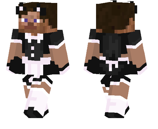 Maid Steve | Minecraft PE Skins