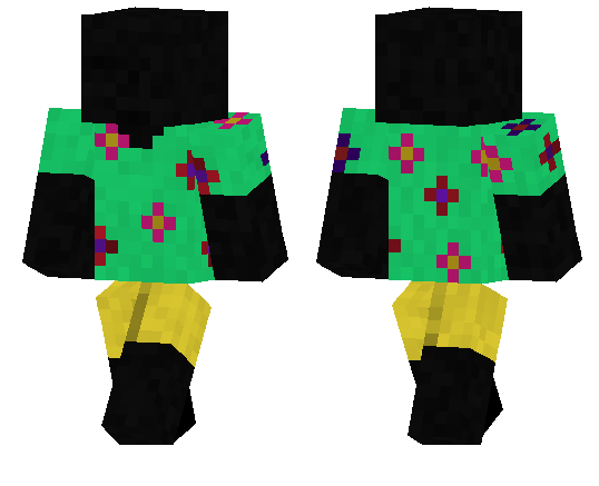 Hawaiian Mannequin | Minecraft PE Skins