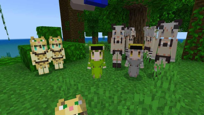 Minecraft Cute Mob Wallpaper Minecraft Inspired Motivstecker Monster
