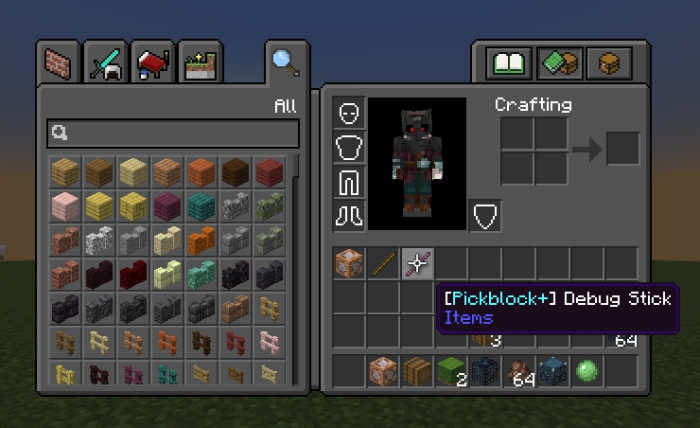 Pickblock+ - Minecraft Bedrock Scripts - CurseForge