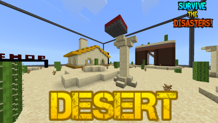 Survive The Disasters in Minecraft! - Minecraft Bedrock Maps - CurseForge