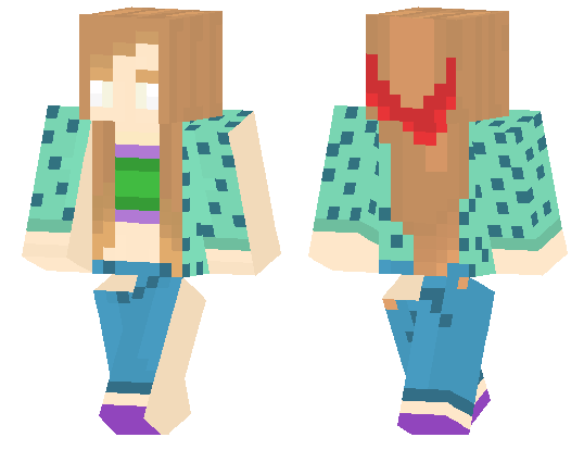 Olivia | Minecraft PE Skins