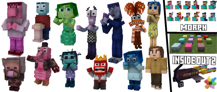 Inside Out 2 by MeBesm - Minecraft Bedrock Addons - CurseForge