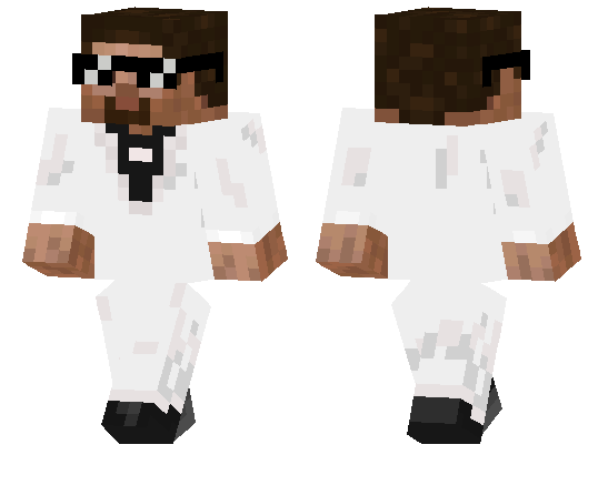 Cool Tuxedo Steve | Minecraft PE Skins