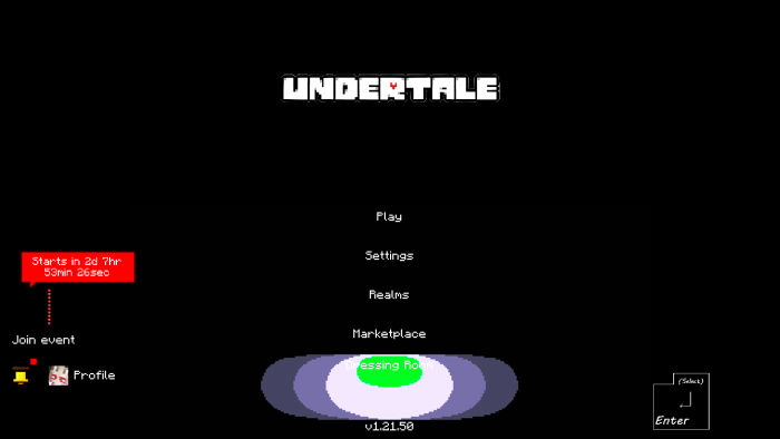 Undertale GUI | v1.0.3 MC 1.21.X Update Minecraft Texture Pack
