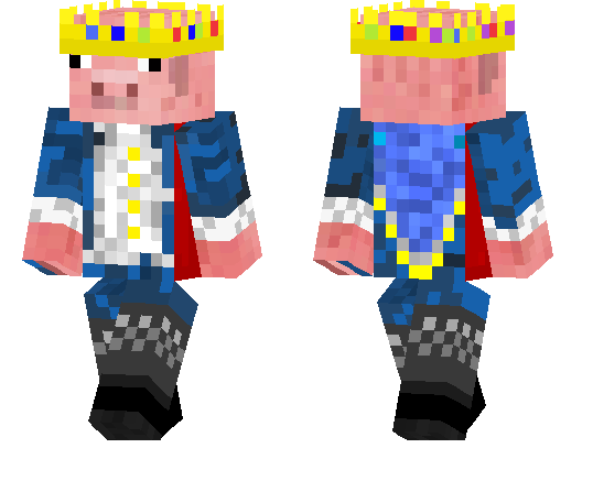 Blue Technoblade | Minecraft PE Skins